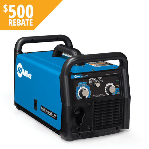 Miller Millermatic 211 MIG Welder - Powerful, Portable, and Packed wit ...